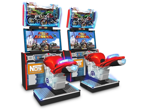 Namco Bar and Game Room Driving Game Dead Heat Riders - Aminis